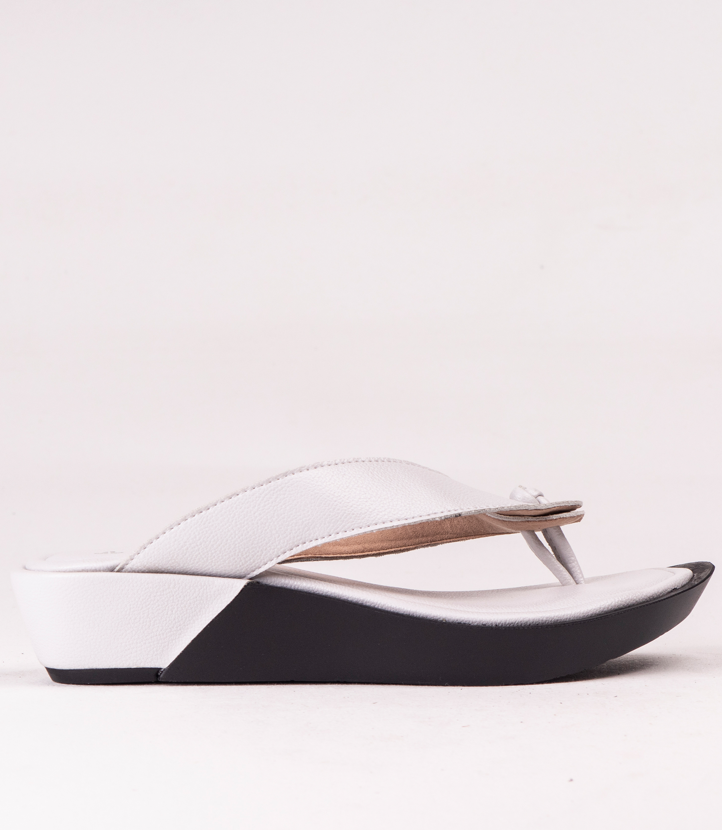 FROGGIE IVORY LEATHER SLIP-ON WEDGE SANDAL | Rosella - Style inspired ...
