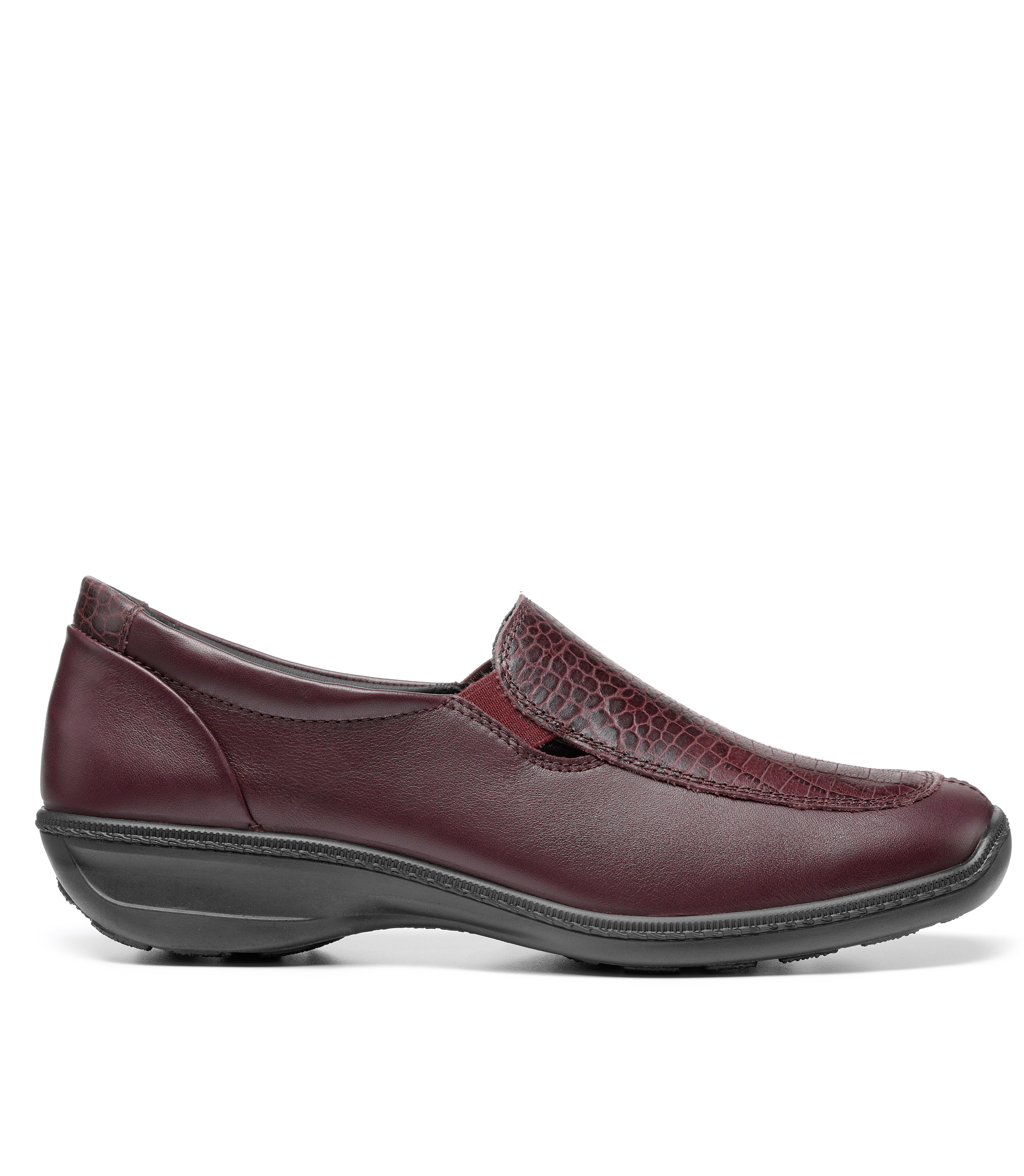 HOTTER WINE CROC LEATHER CALYPSO II SHOE | Rosella - Style inspired by ...