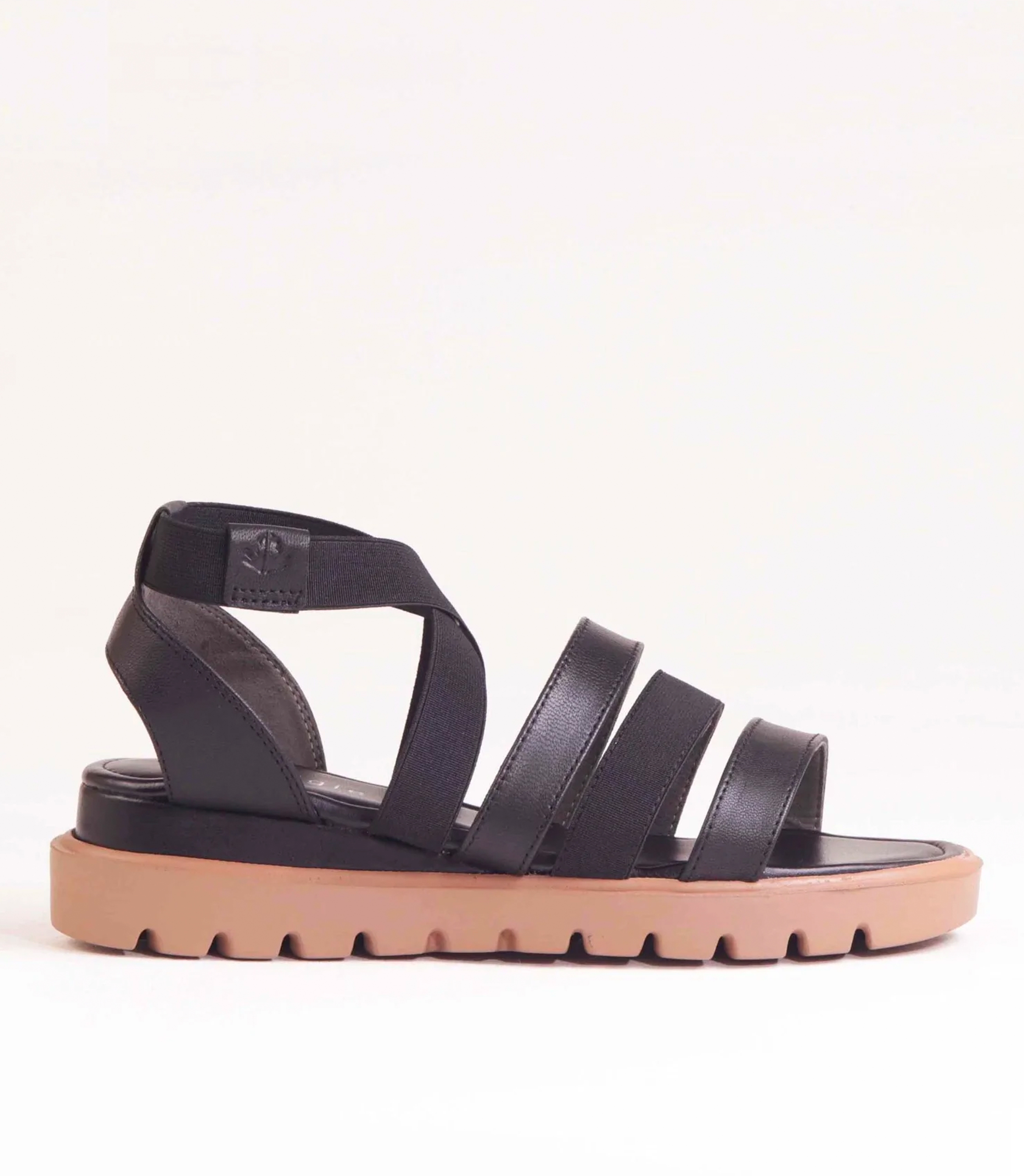 FROGGIE BLACK STRAPPY WEDGE SANDAL - 12304 | Rosella - Style inspired ...
