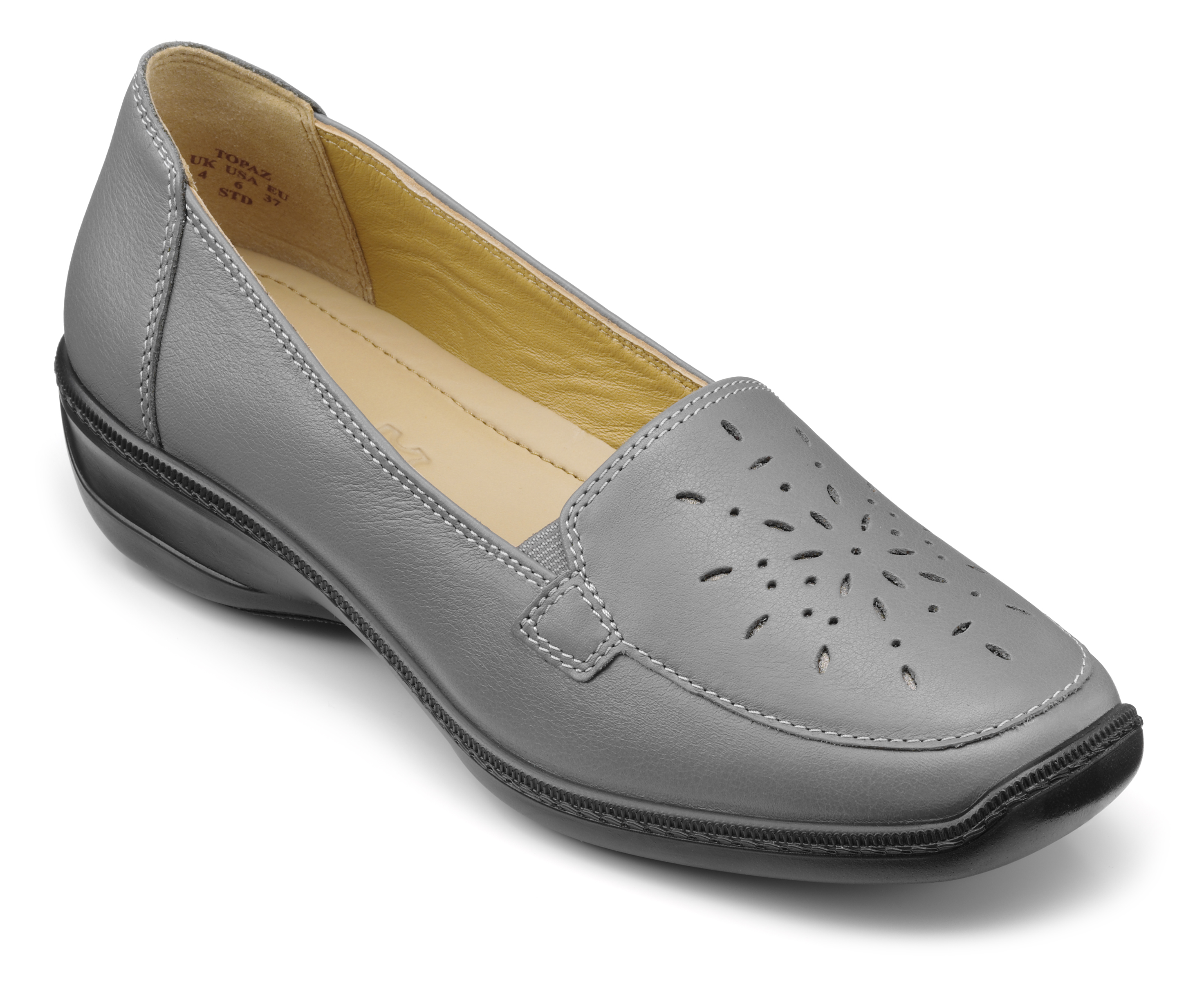 HOTTER URBAN GREY TOPAZ SHOE | Rosella - Style inspired by elegance