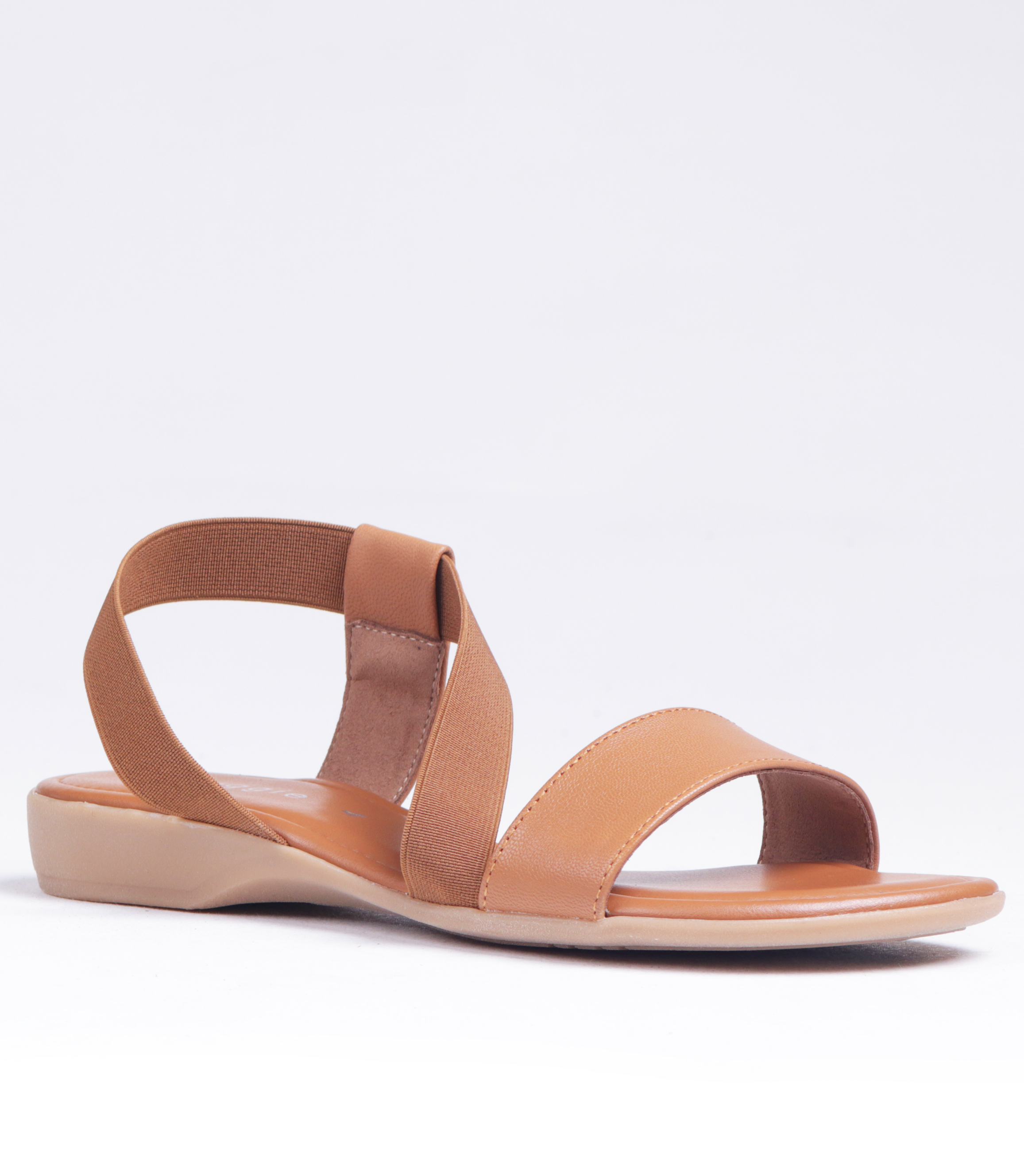 FROGGIE TAN LEATHER ELASTICATED SANDALS | Rosella - Style inspired by ...