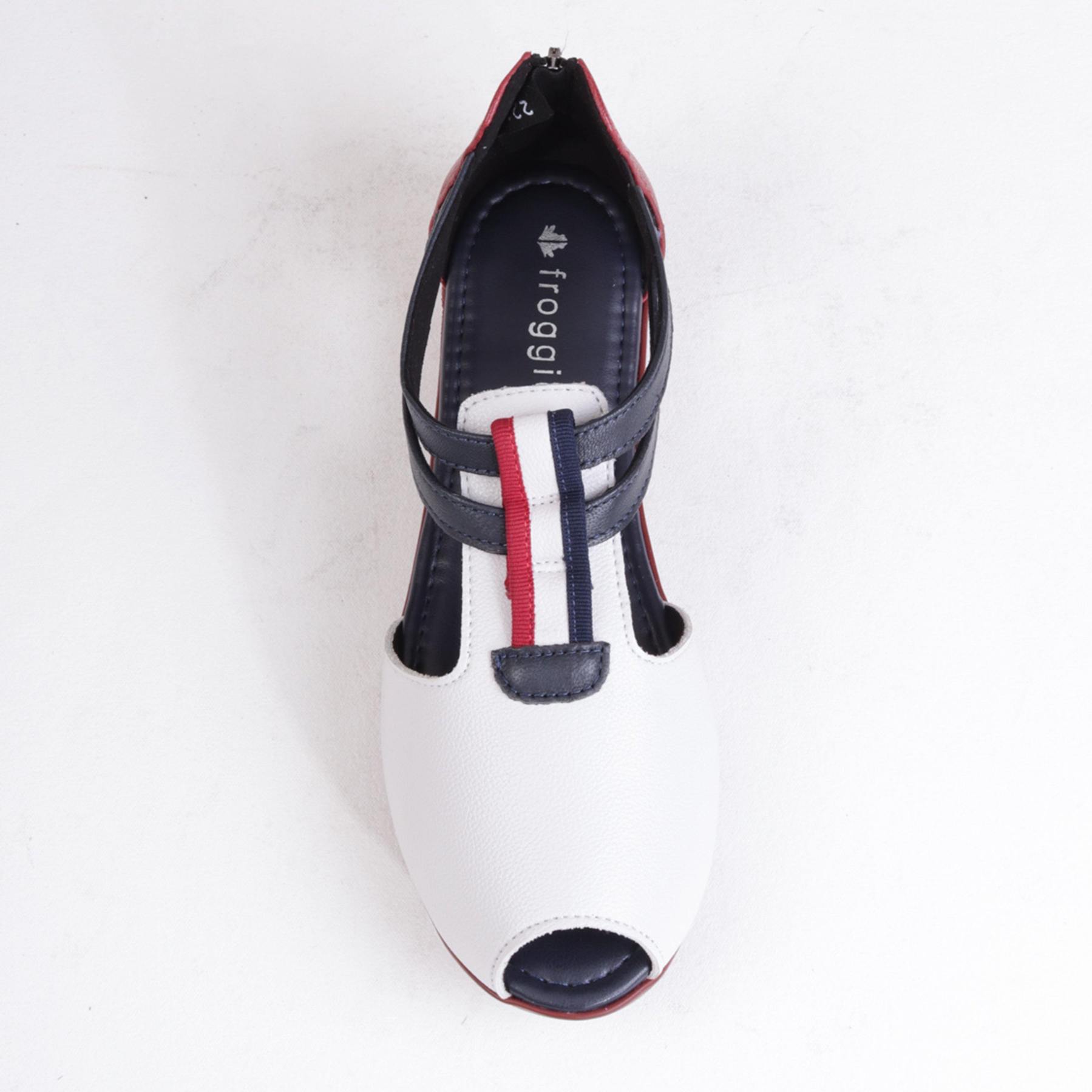 FROGGIE FRENCH LEATHER PEEP- TOE SANDAL | Rosella - Style inspired by ...