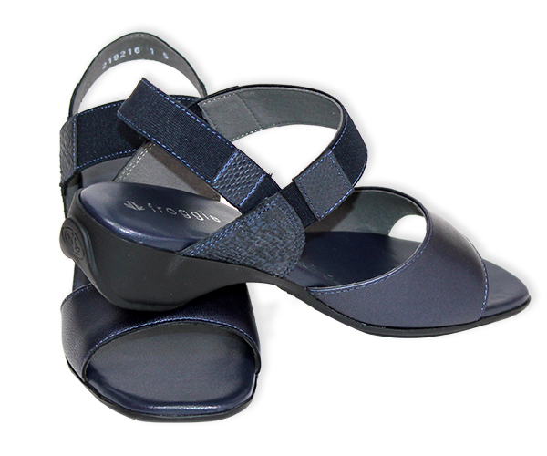 FROGGIE NAVY MULTI SANDAL - 11914 | Rosella - Style inspired by elegance