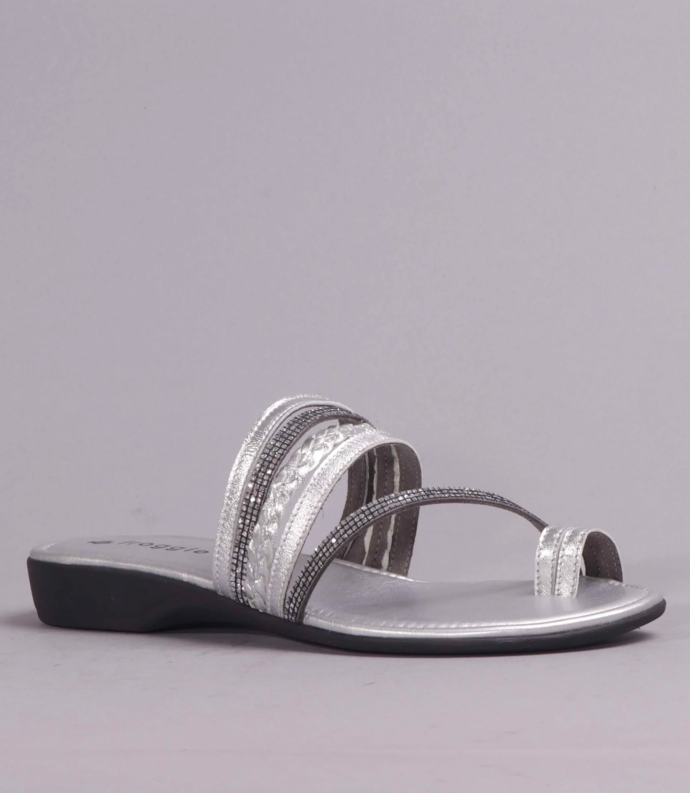 FROGGIE SILVER STRAPPY SANDAL - 12420 | Rosella - Style inspired by ...