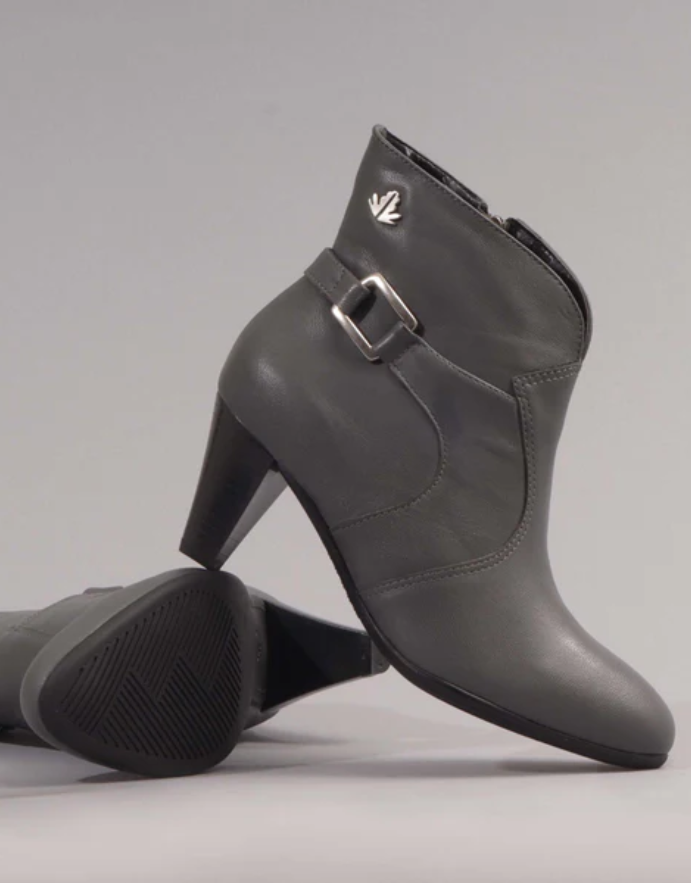 FROGGIE TITANIUM ANKLE HEEL BOOT | Rosella - Style inspired by elegance