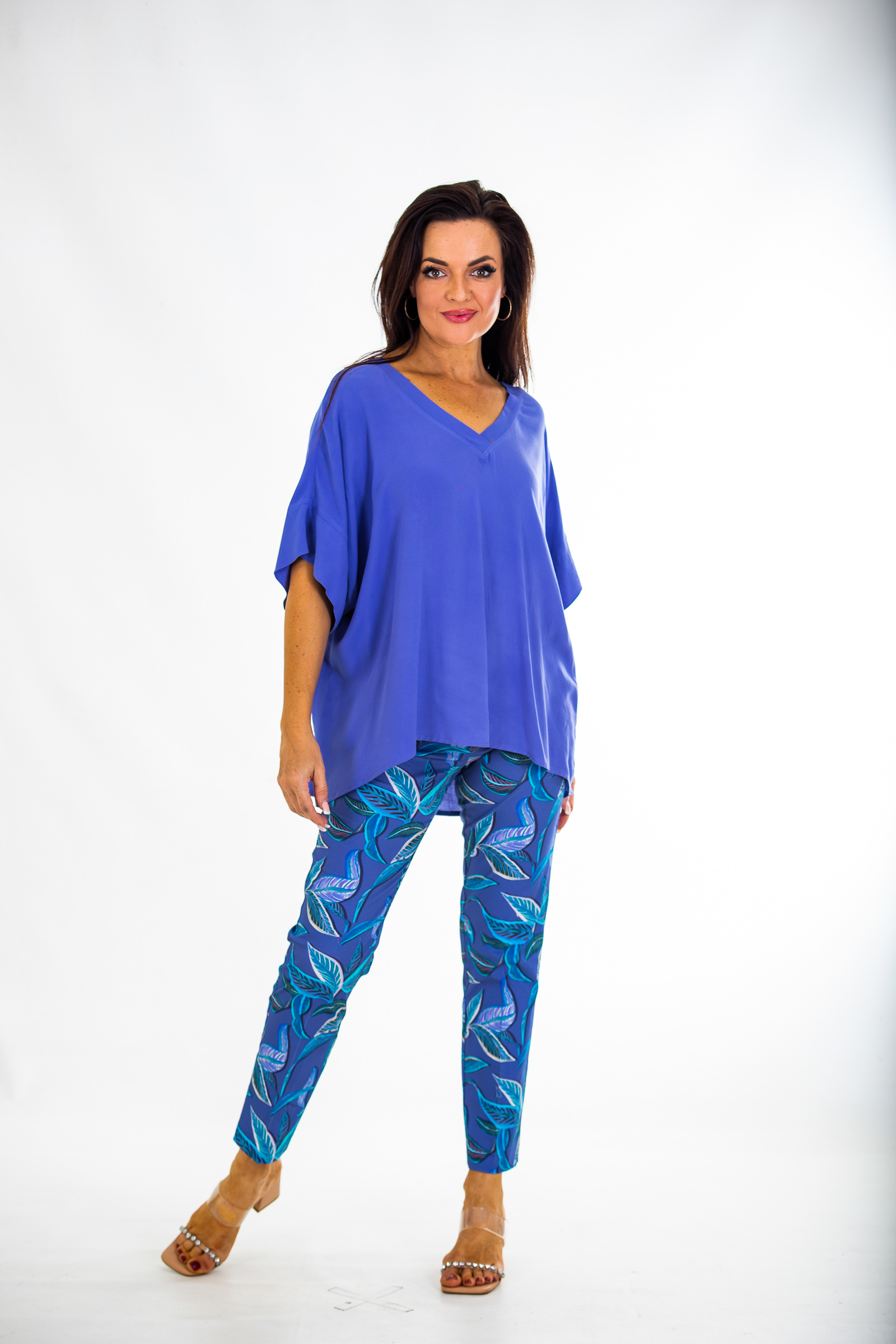CALYPSO TUNIC CERULEAN TOP | Rosella - Style inspired by elegance