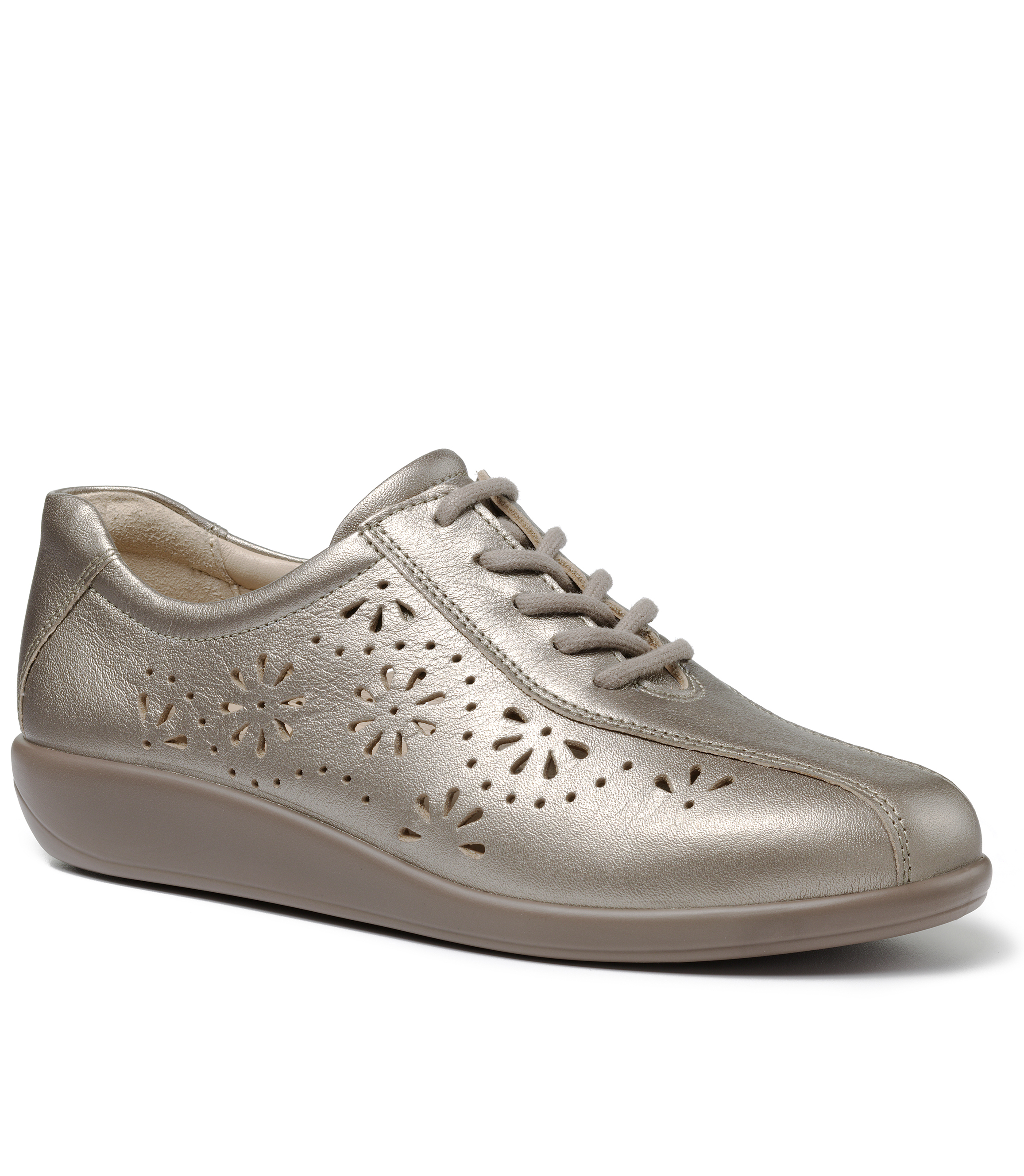 HOTTER NICKEL METALLIC LEATHER AVA SHOE | Rosella - Style inspired by ...